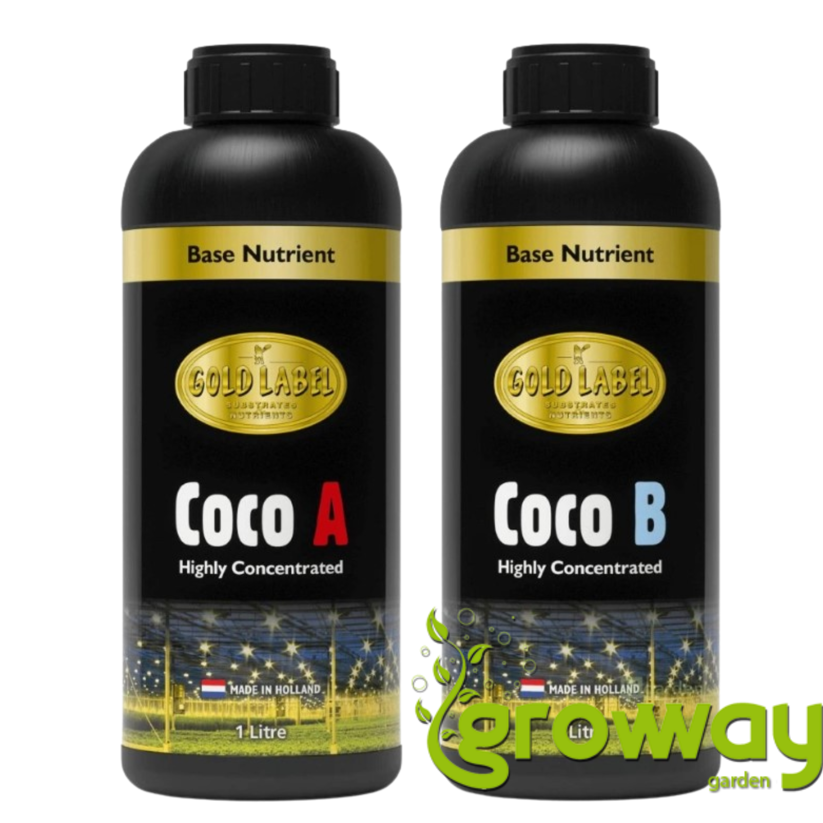 Gold Label Coco A+B – základní hnojivo pro kokosové substráty | Growway ...